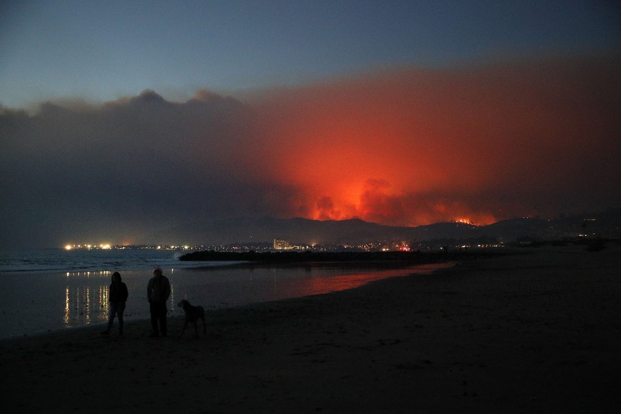 Ferocious Wind-Driven Wildfires Burn Across Southern California - The ...