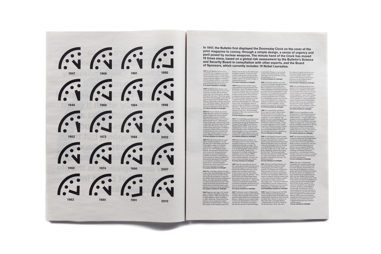 Behind the Design of the Doomsday Clock - The Atlantic