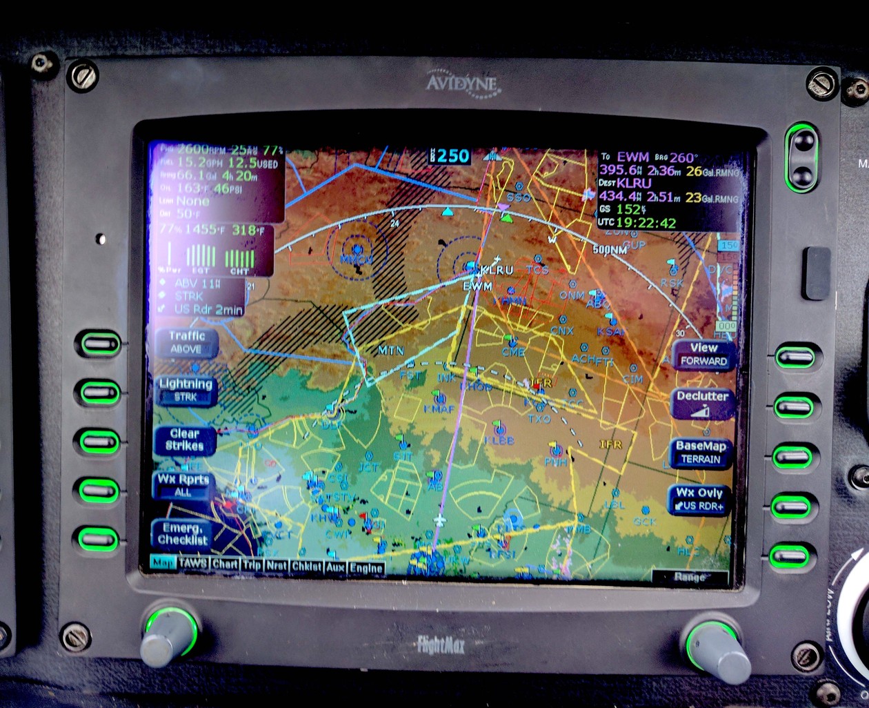 In Flight - The Atlantic