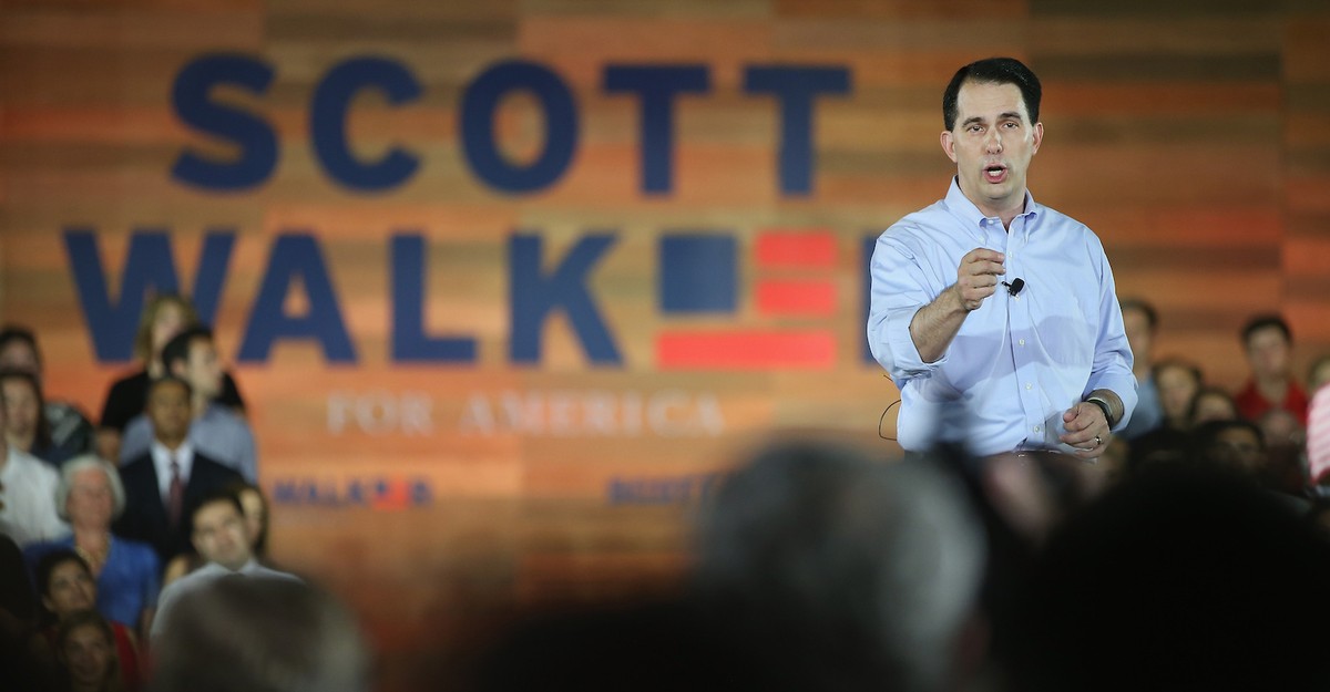 Scott Walker Is Overstating His Blue-State Appeal - The Atlantic