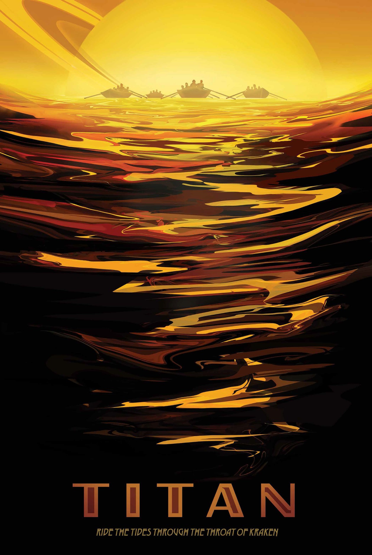 NASA's New Posters and the Retro Travel Ads That Inspired Them - The ...