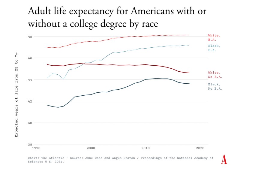 Nothing Defines America’s Social Divide Like a College Education - The ...