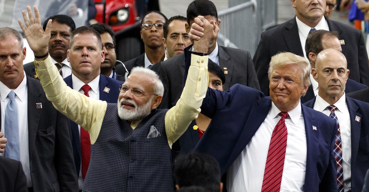 'Howdy, Modi!' Rally With Trump Divides Indian Diaspora - The Atlantic
