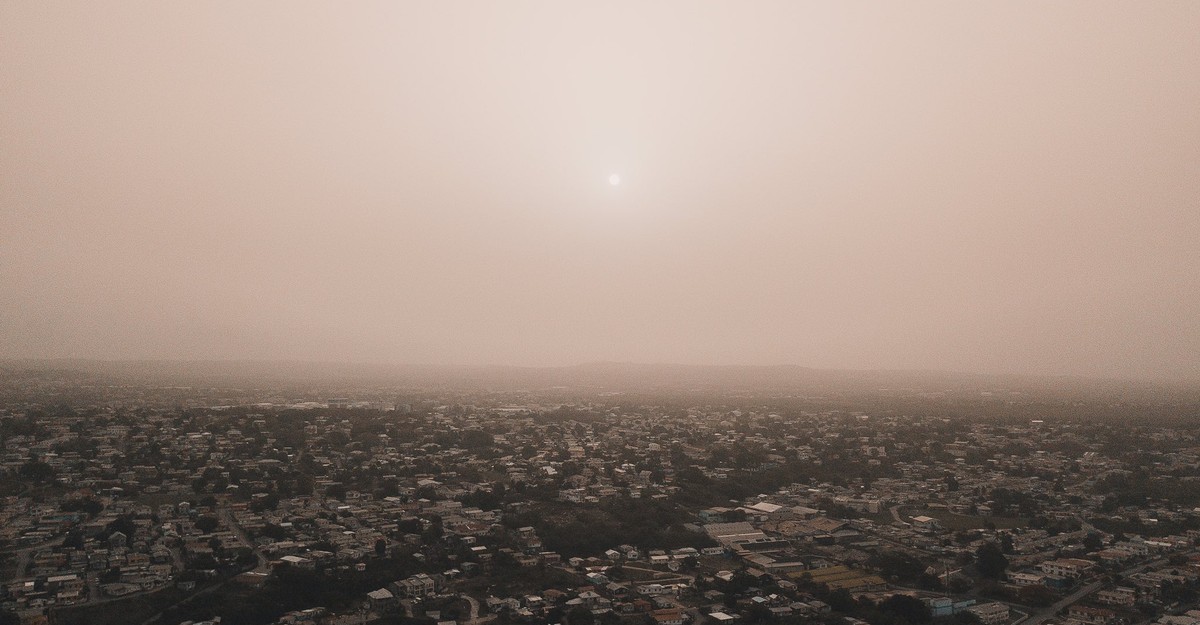 A Giant Saharan Dust Storm Is Giving Earth Life - The Atlantic