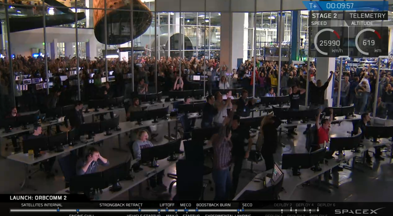 Elon Musk's SpaceX Launches, and Then Vertically Lands, an Orbital ...