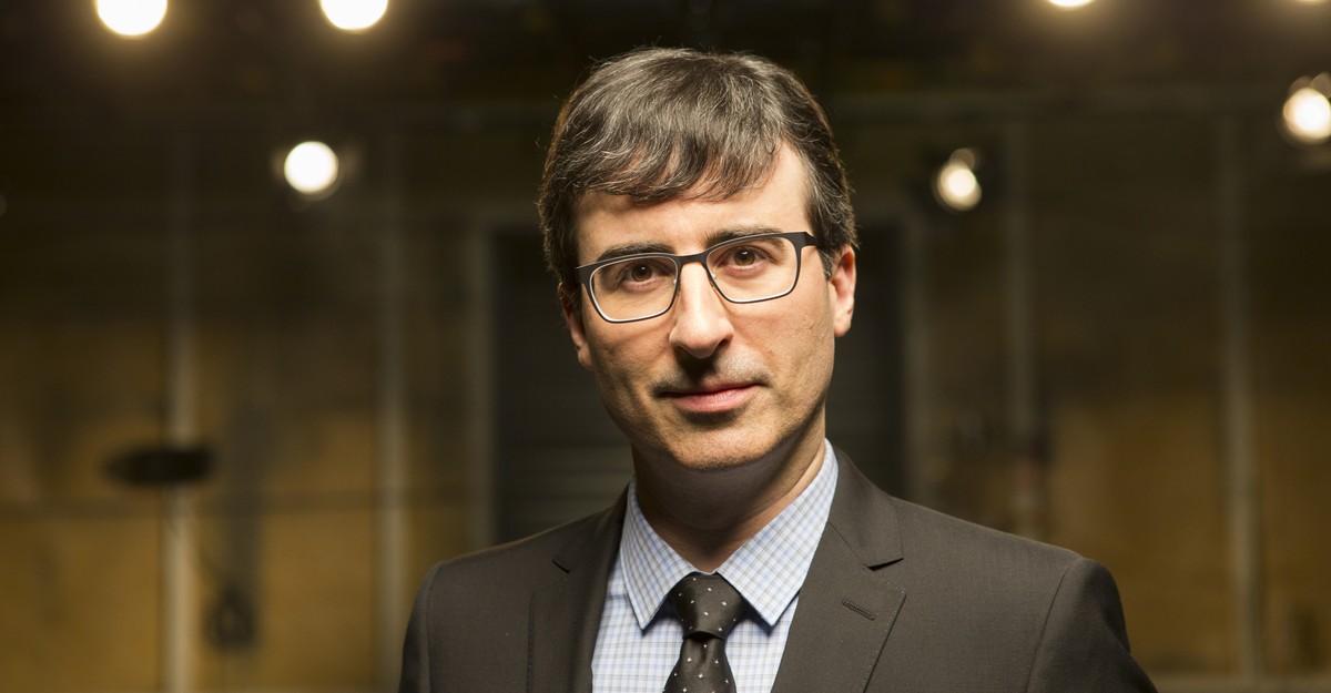 How John Oliver Beats Apathy - The Atlantic