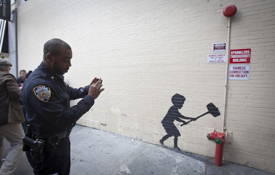 Banksy in NYC - The Atlantic