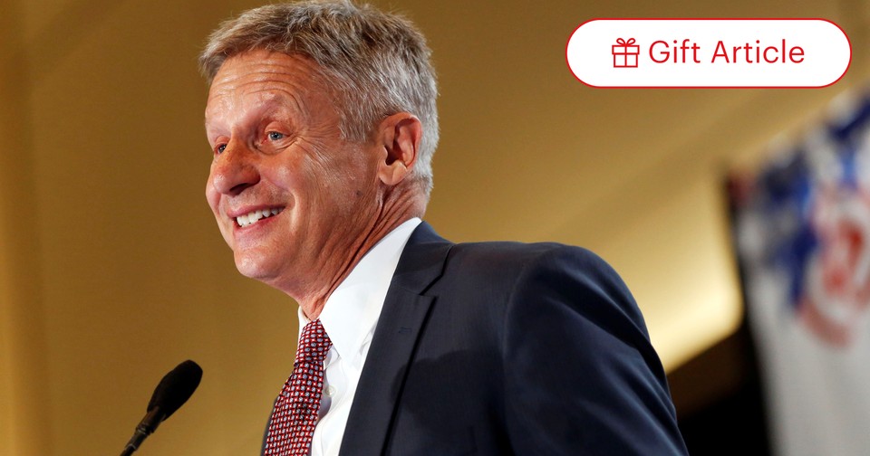 gary johnson aleppo