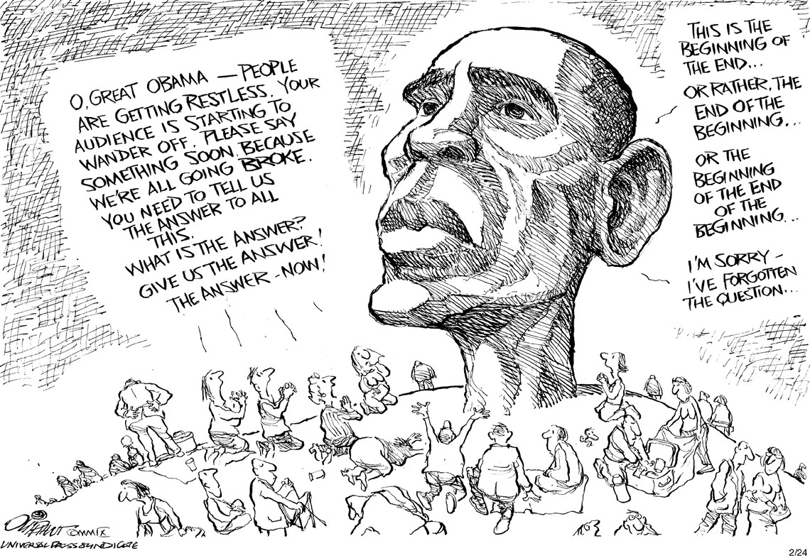 Legendary Cartoonist Pat Oliphant: 'We Are in a Forest Fire of ...