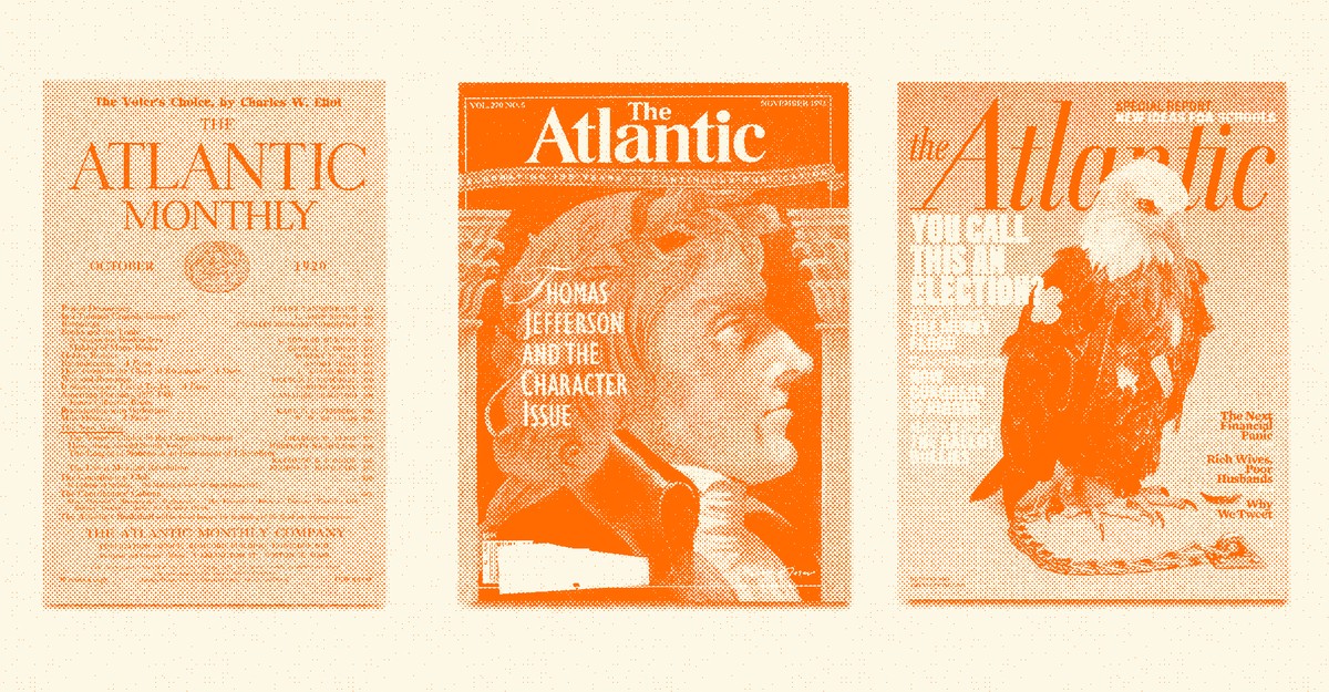 17 Atlantic Covers From Different Presidential Elections - The Atlantic