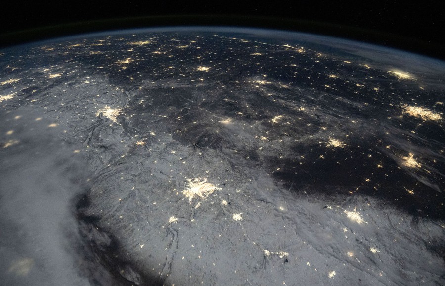 Night on Earth, Seen From Orbit - The Atlantic