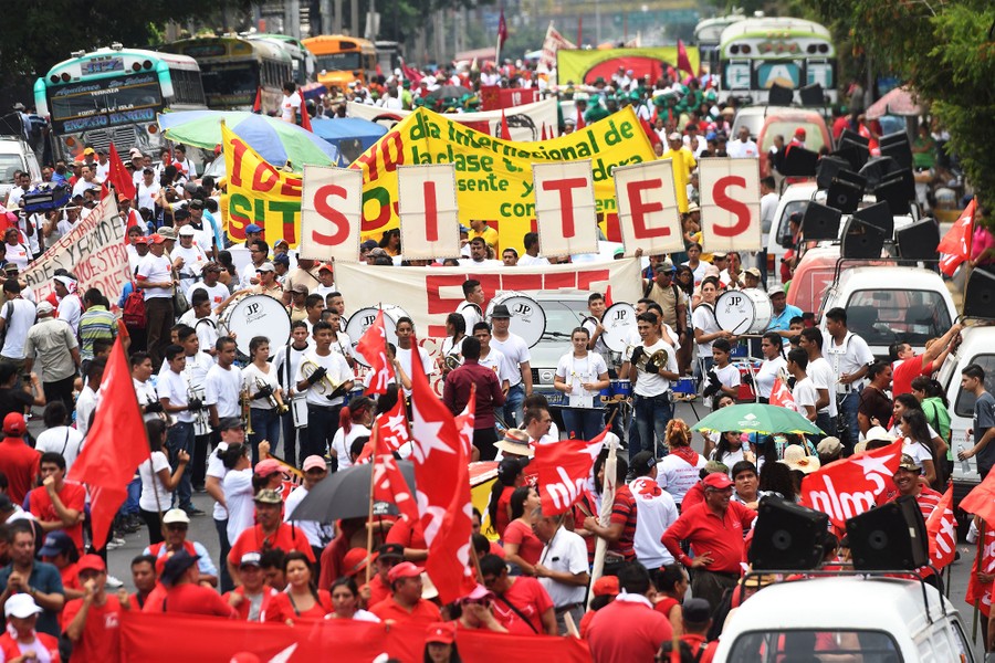 May Day Marches and Protests Around the World - The Atlantic