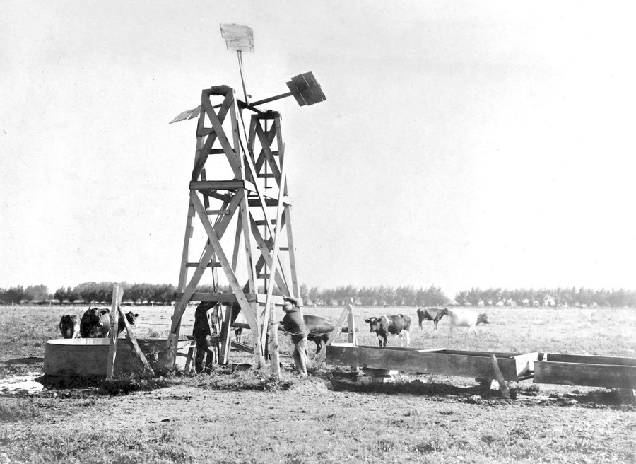 Photos From 1898: The Homemade Windmills of Nebraska - The Atlantic