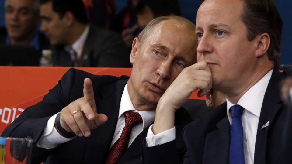 Cameron Says Putin Won't Budge on Syria - The Atlantic