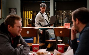 The comedian Nathan Fielder directing one of his subjects in his new ...