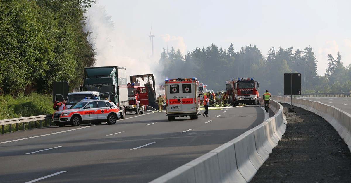 18 Feared Dead in German Bus Crash - The Atlantic