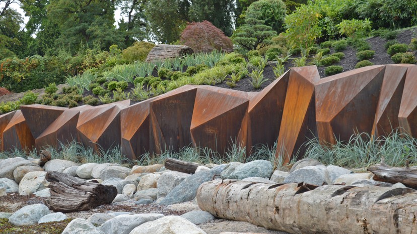 A Beautiful Sea Wall in Canada Is Also Public Art - The Atlantic