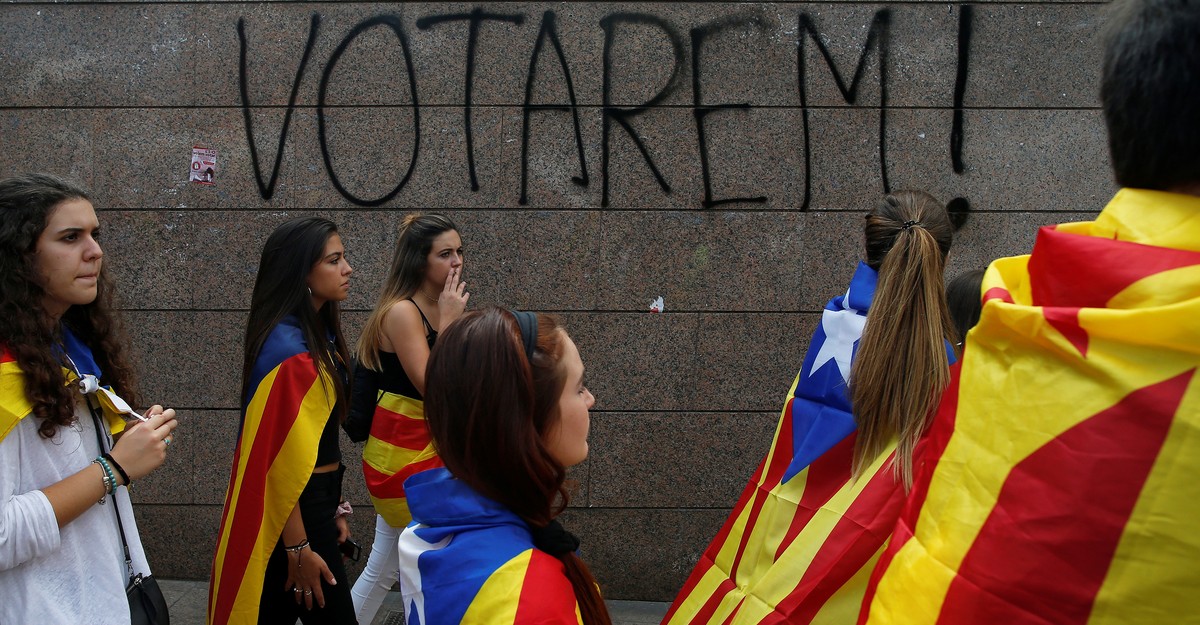 Catalan Nationalism Means More European Division - The Atlantic