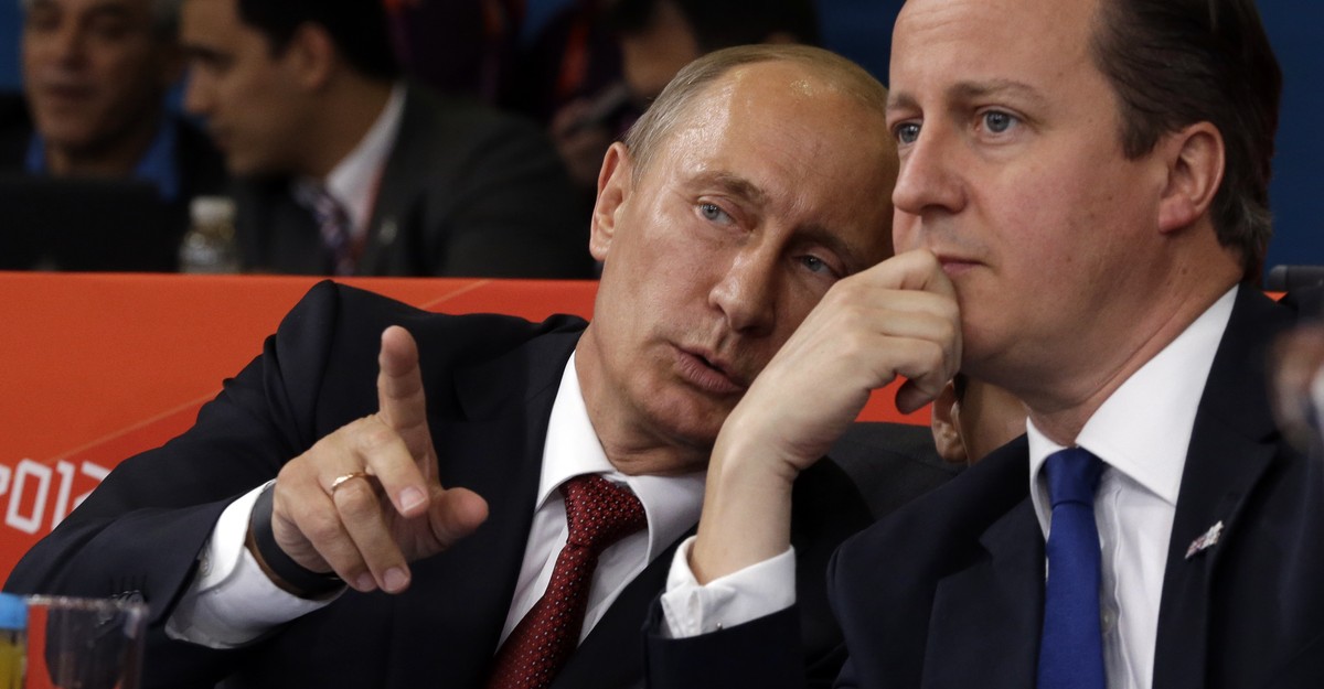 Cameron Says Putin Won't Budge on Syria - The Atlantic