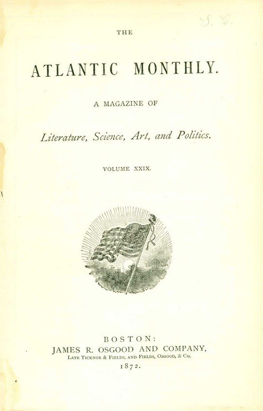 May 1872 Issue - The Atlantic
