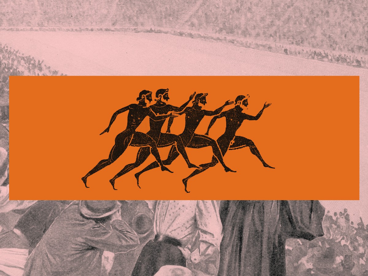 ancient olympic running