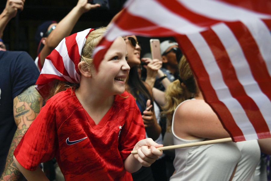 Photos Of The 2019 Womens World Cup Champions Victory Ticker Tape