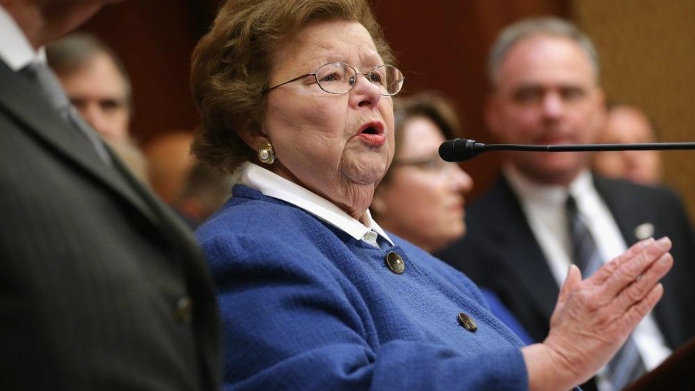 How Barbara Mikulski Carved Her Place in Women's Senate History - The ...