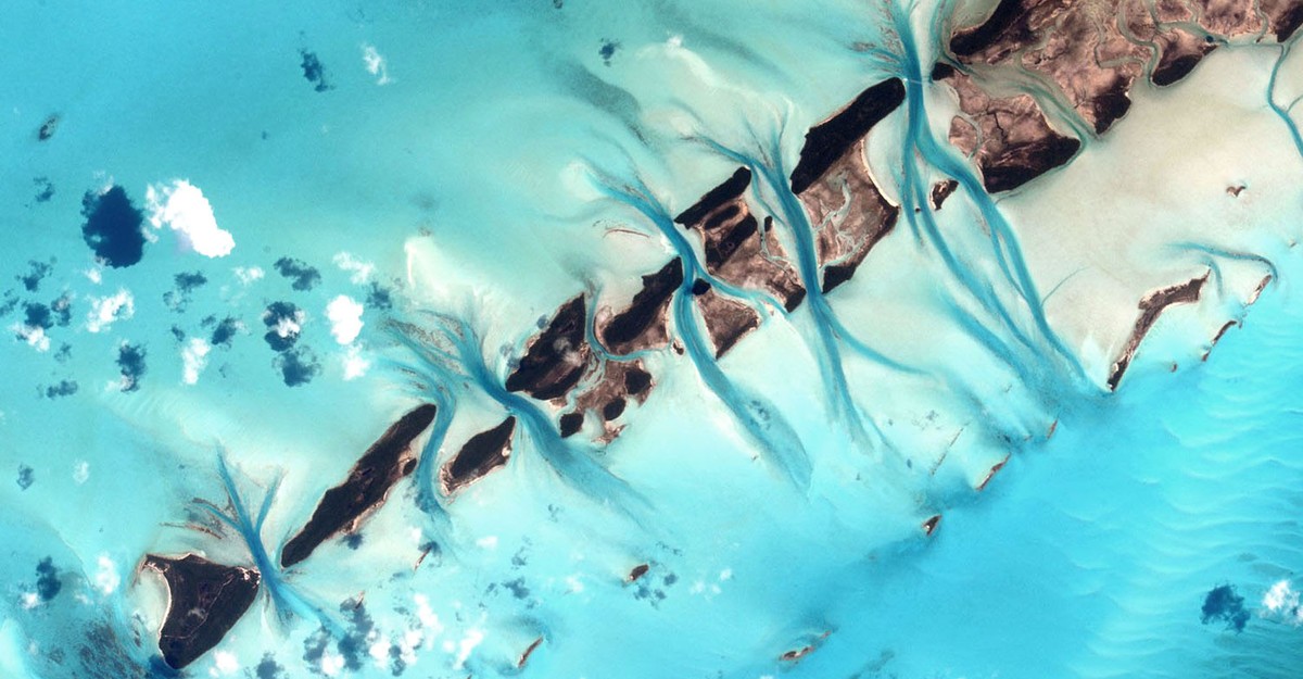 What the Bahamas Look Like From Space - The Atlantic