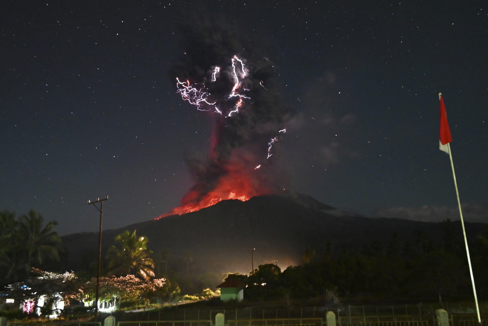 volcanic eruption firework