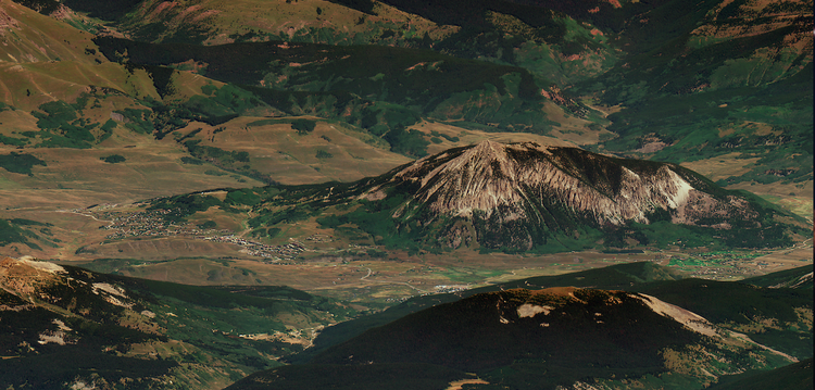 The American Landscape, From Space: Denver, the Rockies, and Colorado ...