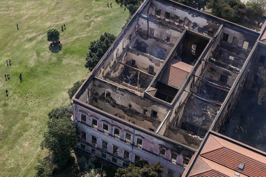 Brazil's Museum Fire: Photos From the Aftermath - The Atlantic