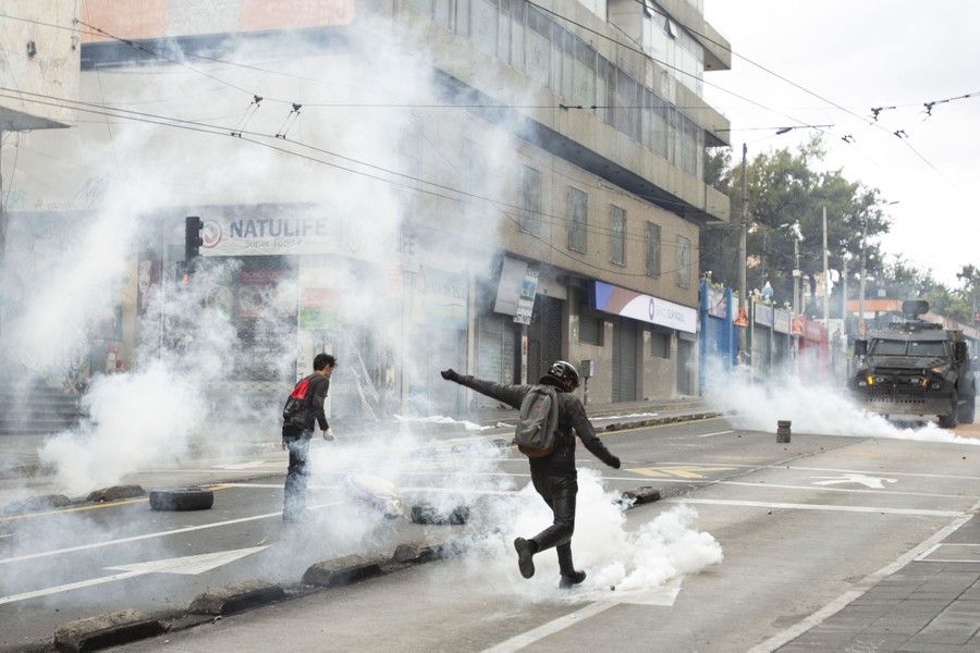 Photos: Anti-austerity Protests and Strikes in Quito, Ecuador - The ...