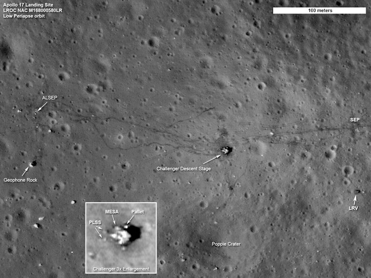 The Trash We've Left on the Moon - The Atlantic