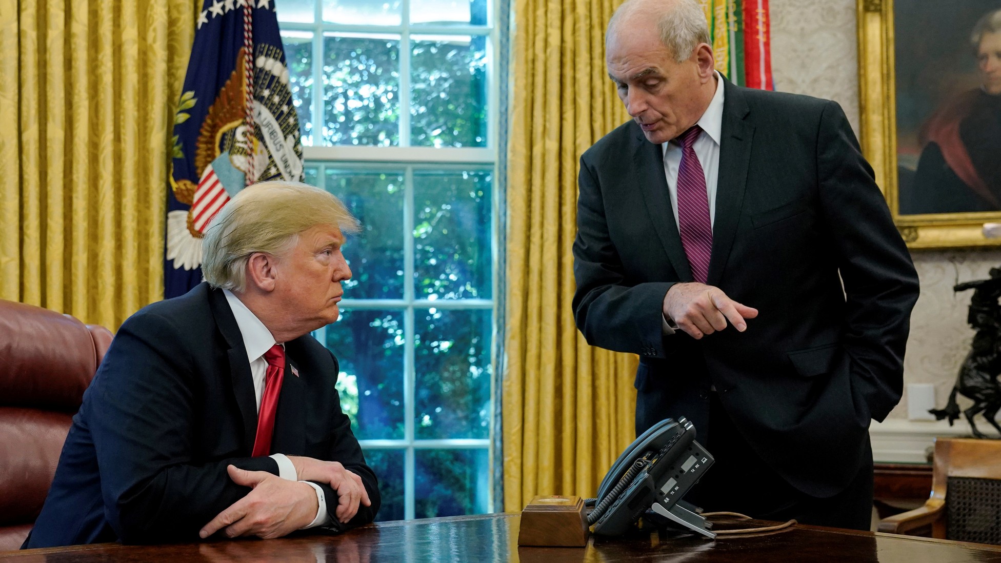 Trump Aides Like John Kelly Wrote Memos for Protection - The Atlantic