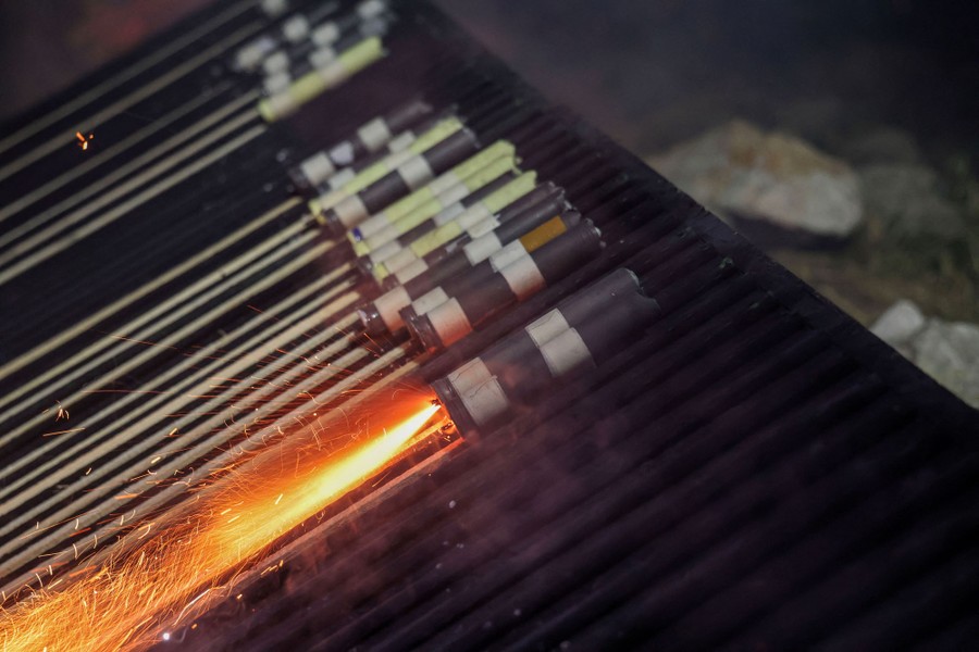 A Traditional Easter Rocket War in Greece - The Atlantic