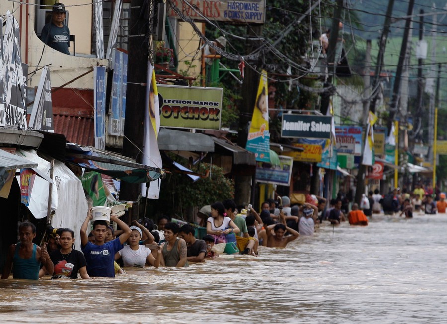 Monsoon Rain Floods Manila - The Atlantic