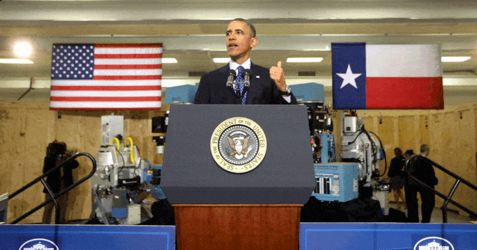 Obama Launches Manufacturing Push and Urges Voters to Lean on Congress ...