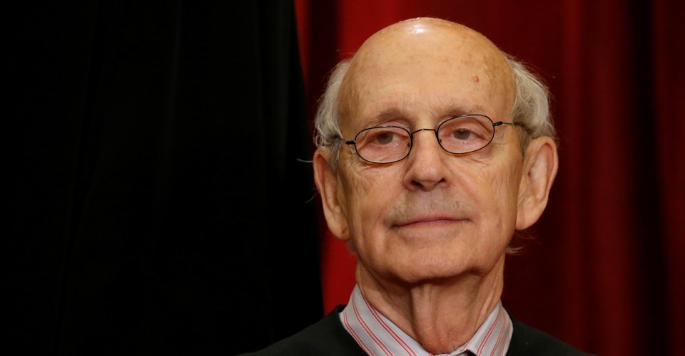 Stephen Breyer Avoids the Topic of Brett Kavanaugh - The Atlantic