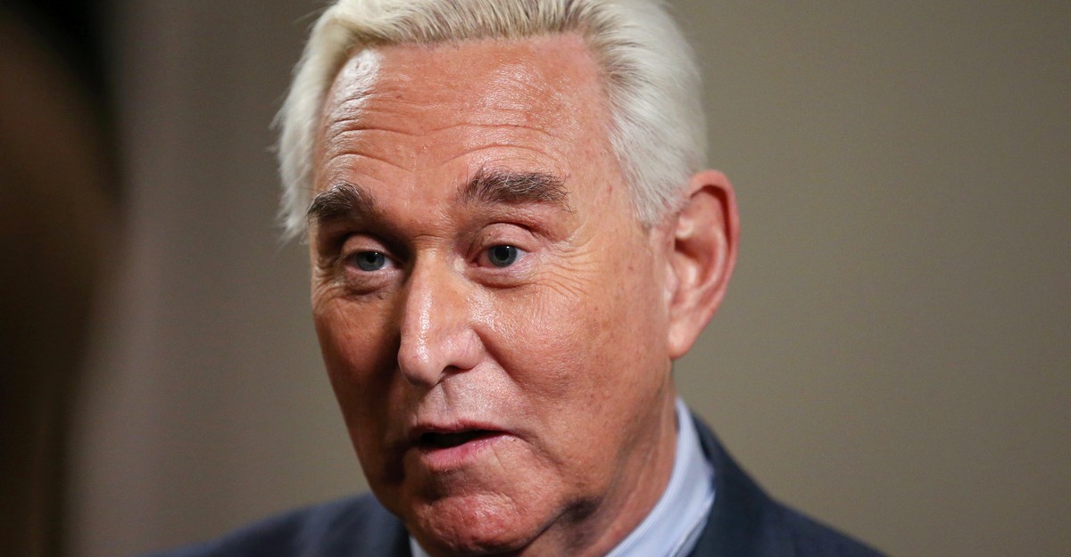 Mueller's Charges Give Roger Stone a Publicity Boost - The Atlantic