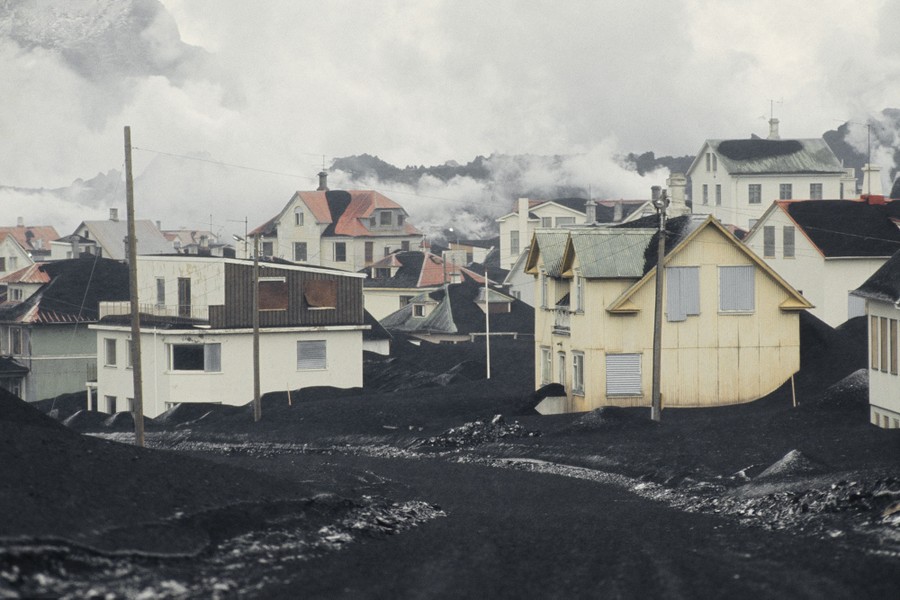 The Eldfell Eruption of 1973 - The Atlantic