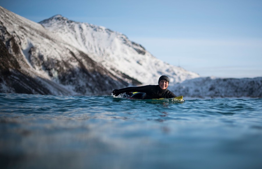 Photos: Surfing Norway in Sub-Zero Temperatures - The Atlantic