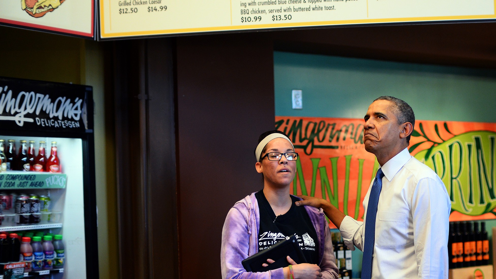 What Happened When Obama Ate a Sandwich - The Atlantic