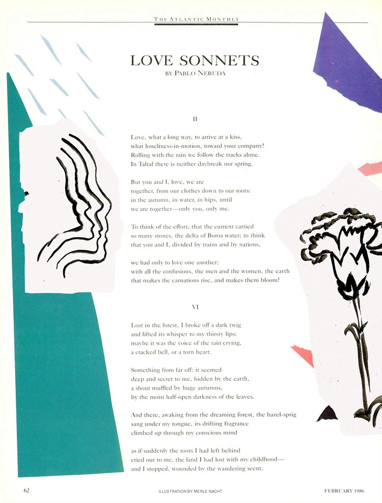 Pablo Neruda: Love Sonnets - The Atlantic
