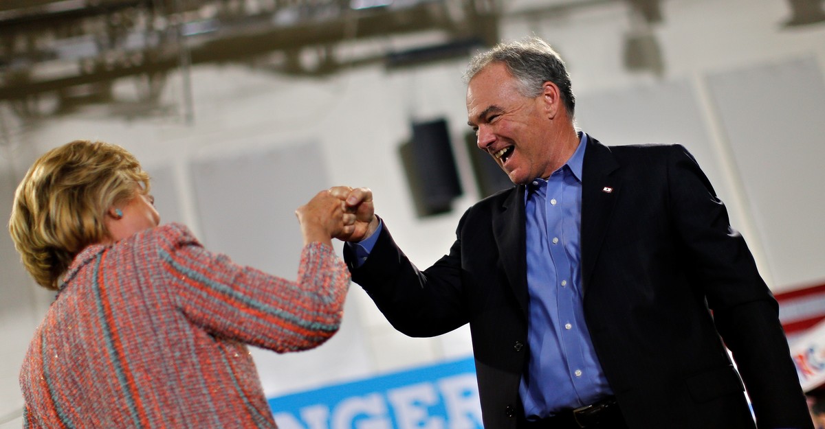 Senator Tim Kaine and Hillary Clinton Appear at Virginia Rally - The ...