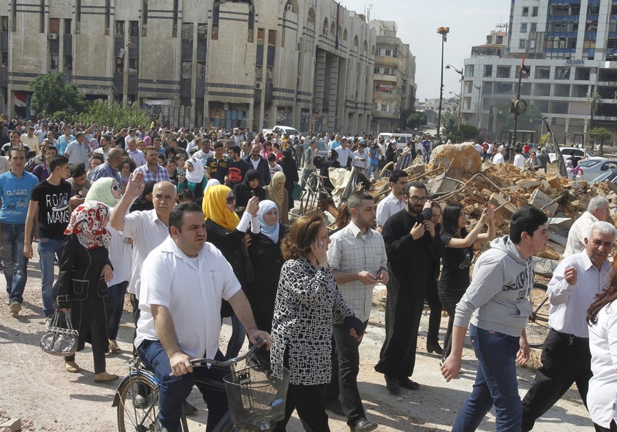 Syria's City of Homs, Shattered by War - The Atlantic