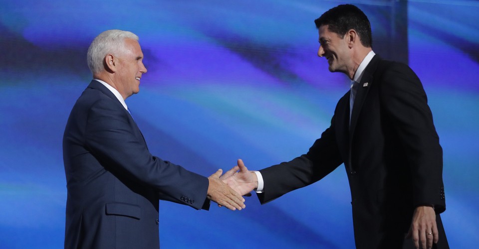 Mike Pence Endorses Paul Ryan - The Atlantic