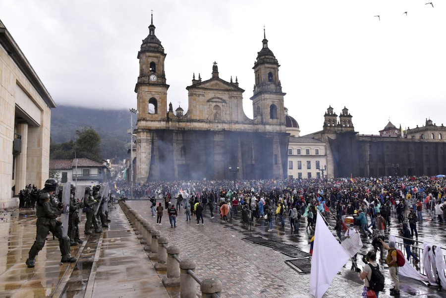 Photos: Deadly Protests Across Colombia - The Atlantic