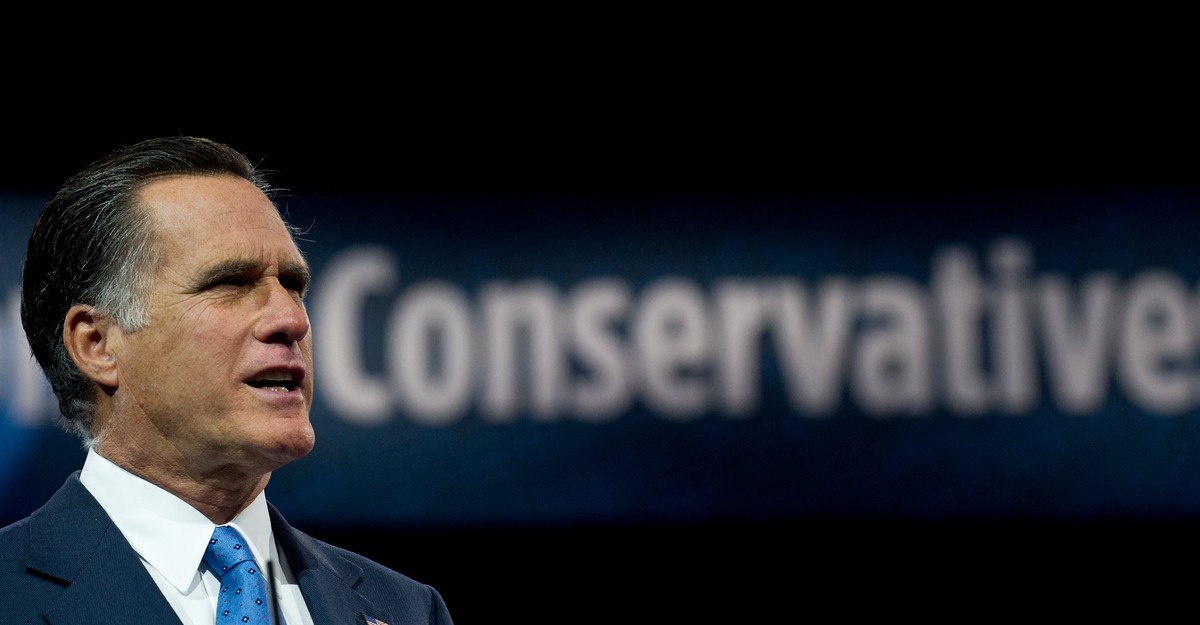 Does Mitt Romney Want to Be the GOP's Philosopher-King? - The Atlantic