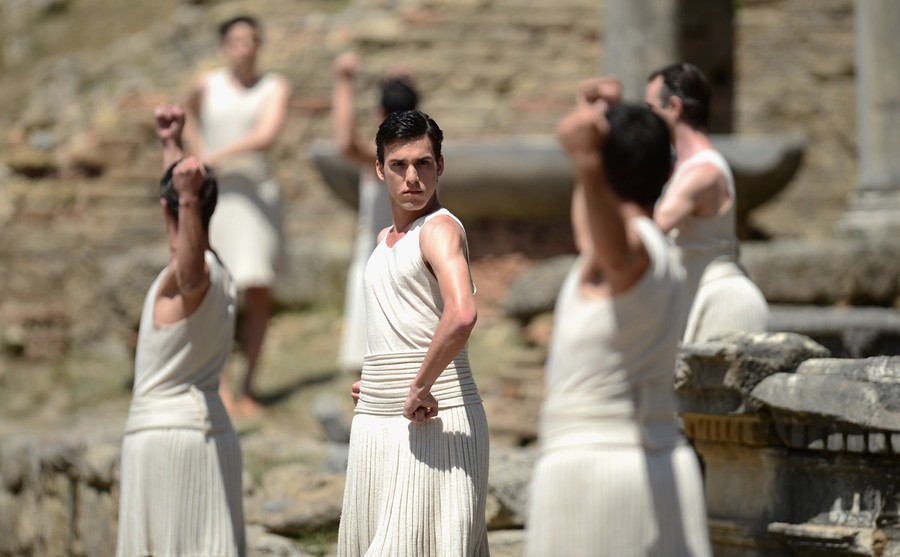 Lighting the 2012 Olympic Flame - The Atlantic