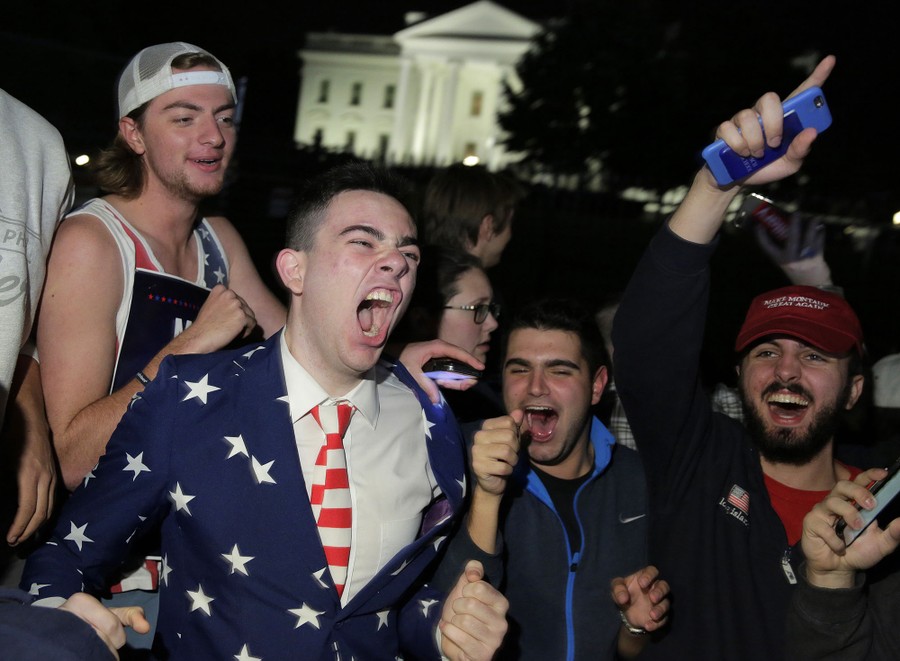 Emotional Highs and Lows From a Historic Election Night - The Atlantic